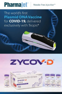 Needle-free Delivery of COVID-19 Vaccines - Jet Injector - PharmaJet